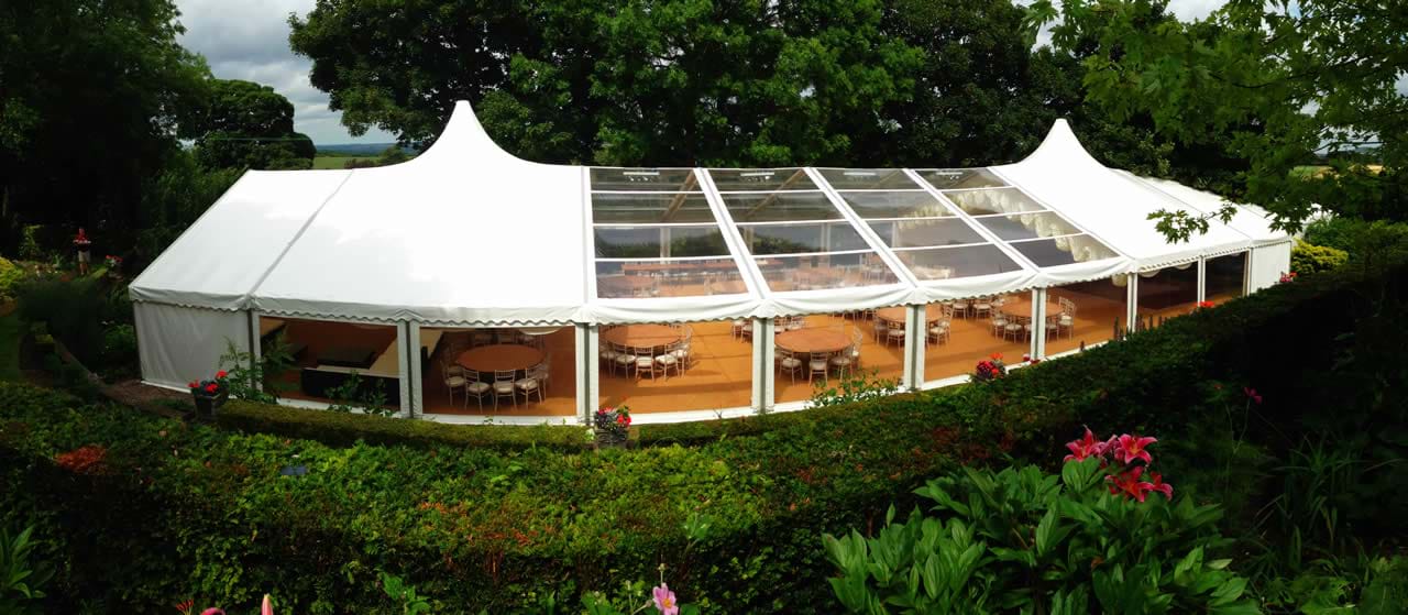 9m x 6m Cone Roof - Alexander Marquee & Equipment Hire